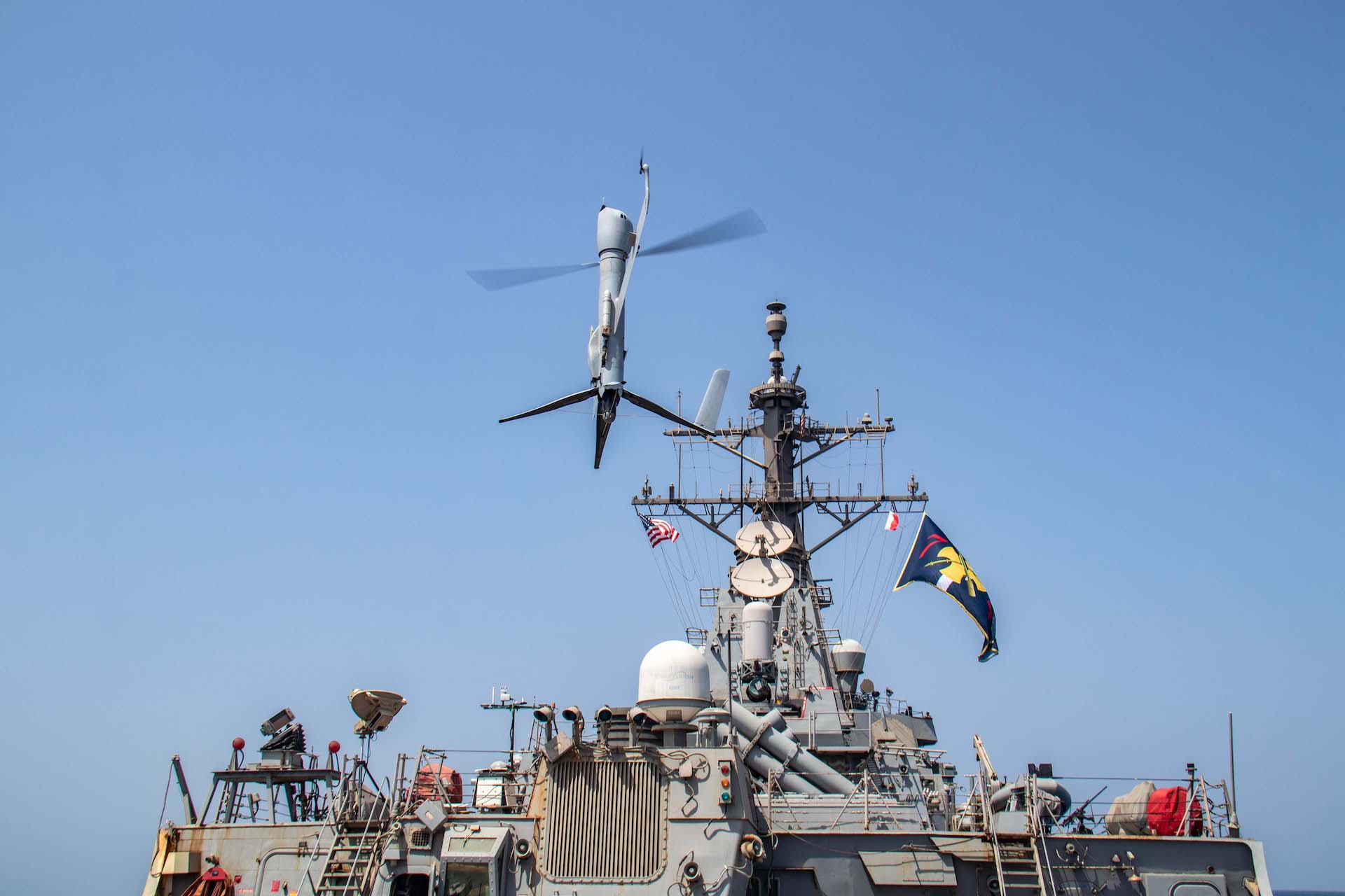 US Navy task forces use slew of drones in recent operation to keep tabs ...