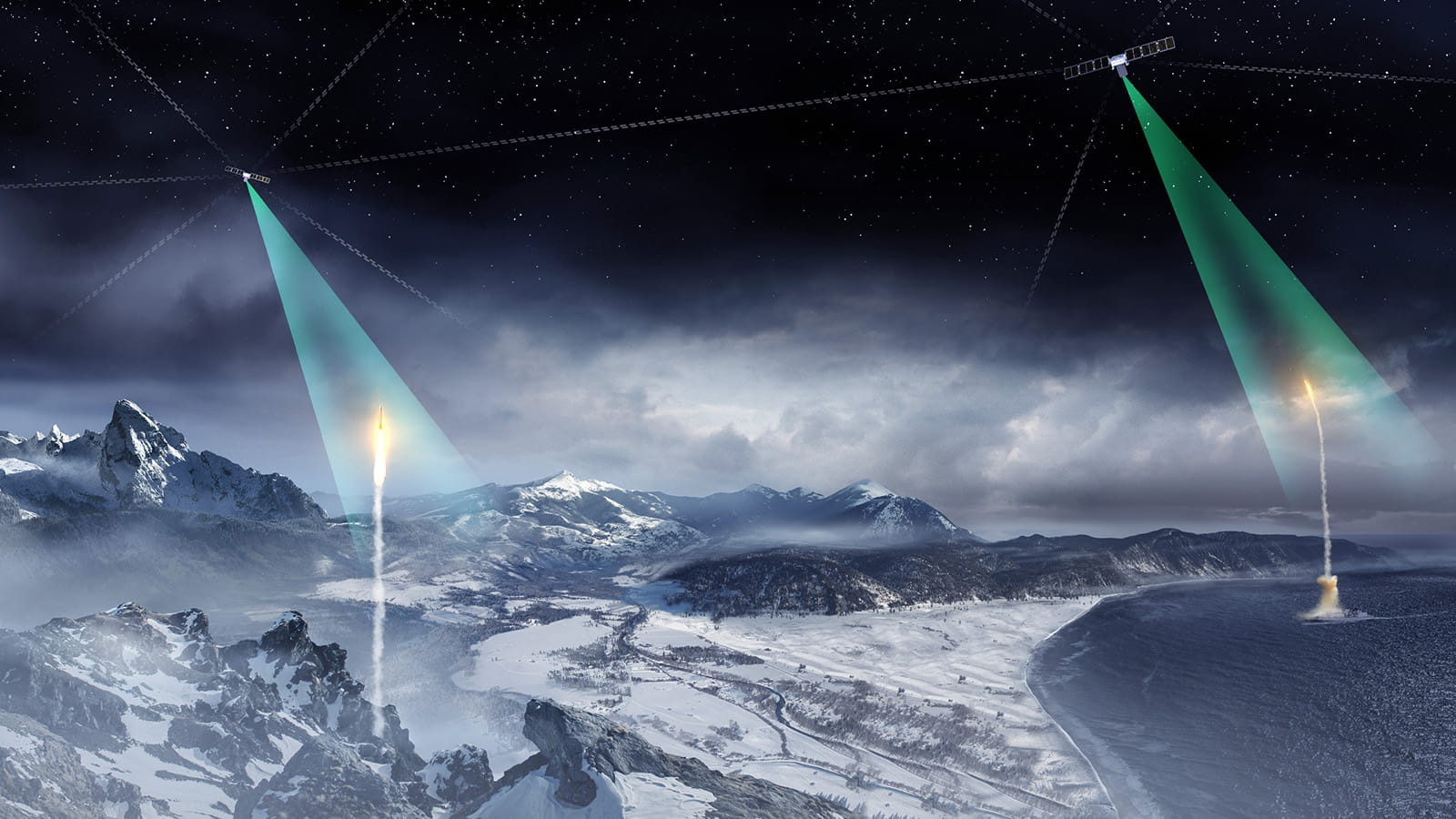 Space Force drops Raytheon from MEO missile-warning satellite effort ...