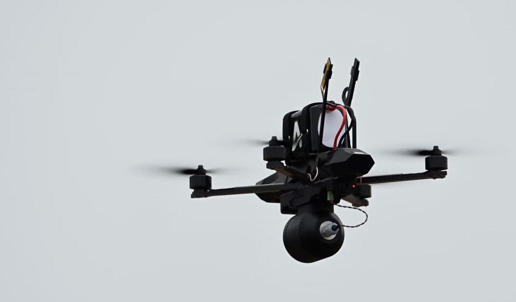 U.S. military says it conducted the first kinetic drone swarm on ...