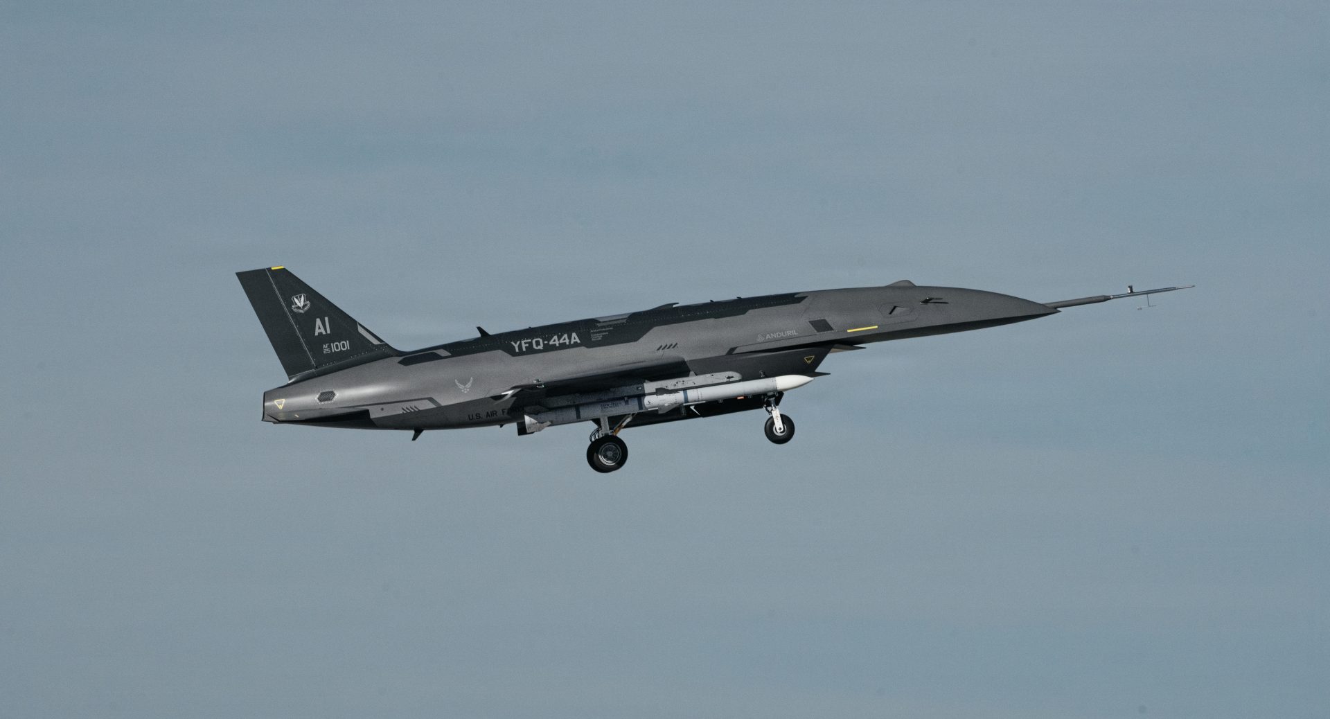 Air Force begins adding weapons to CCA drone flight tests | DefenseScoop